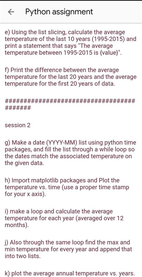 Solved ← Python Assignment E Using The List Slicing