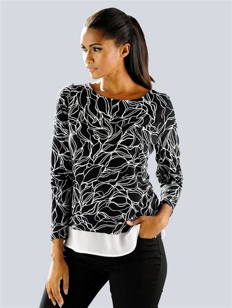 Alba Moda Shirt mit exklusivem Floralprint kaufen | OTTO