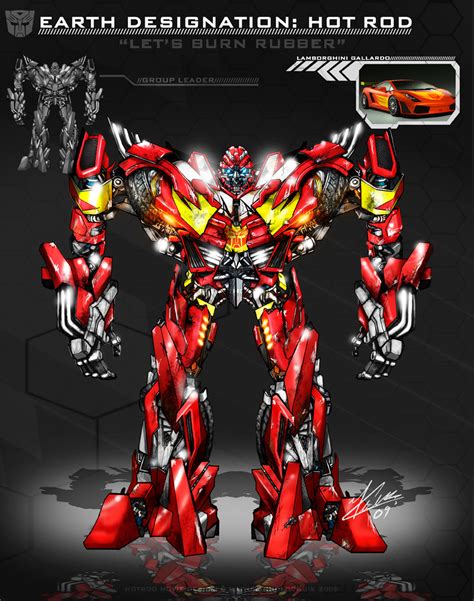 Transformers Movie Hot Rod By Agentdc7 On Deviantart 50 Off