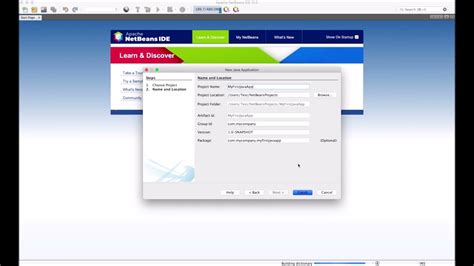 Java Tutorial How To Create A New Java Project In Netbeans Youtube