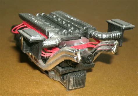 1 18 Scale Lamborghini Diablo Engine 5 7 Liter 348ci V12 Motor Exhaust Transaxle 4571186505