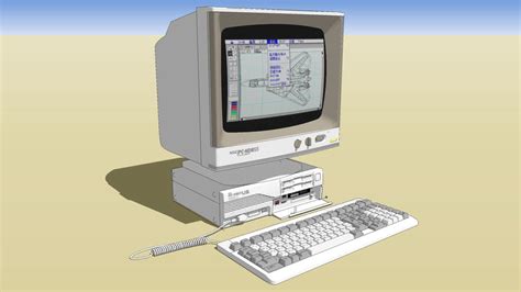 Nec Personal Computer Pc 9801us 1992japan 3d Warehouse