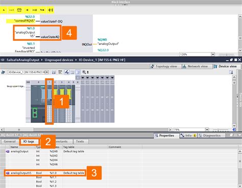 Generating Analog Output Signal For Fail Safe System In Siemens Tia Portal