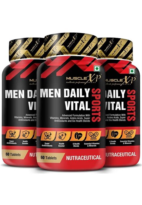 Multivitamin Men Daily Sports With 47 Nutrients Multi Vitamins