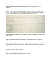 Test 1 Questions Docx Which Of The Following Can Be Used To Determine