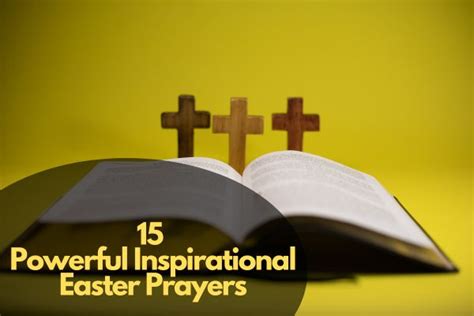 15 Powerful Inspirational Easter Prayers