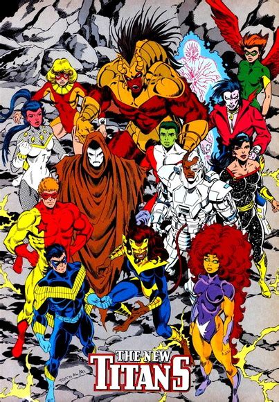 Quadro Novos Titãs Cyborg Estelar Robin Mutano Ravena Dc Boy