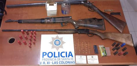 Secuestraron Armas De Fuego Y Municiones El Colono Del Oeste