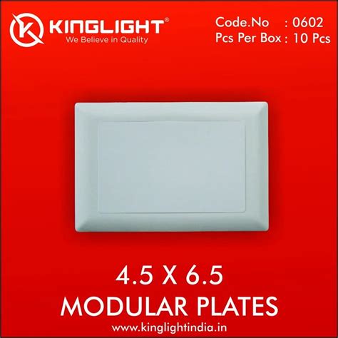 Modular Plates At Rs 18piece Electrical Plates In Ahmedabad Id
