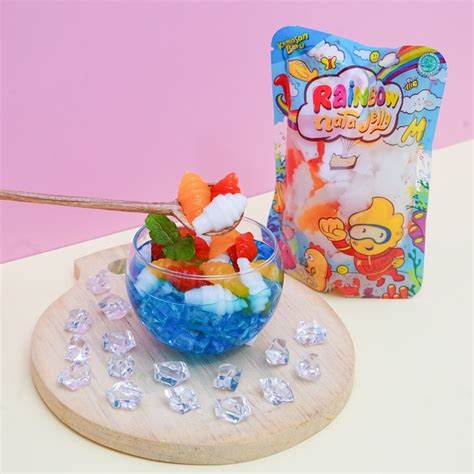 Jual Popping Boba Nata Jelly Jelly Motif Ice Cream Topping Minuman