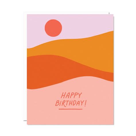 Desert Birthday Card High Noon General Store