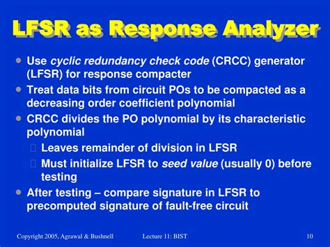 Ppt Vlsi Testing Lecture Bist Powerpoint Presentation Free