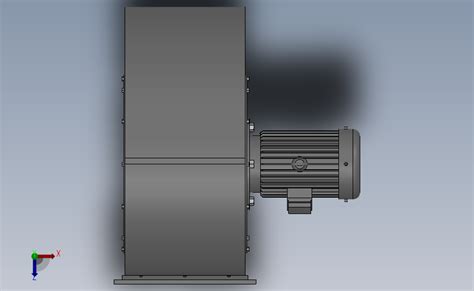 4 79 11型no3 6离心通风机[4 79 11型no3 6离心通风机3 5 Y90s 4 B35 ] Solidworks 2018 模型图纸下载 懒石网