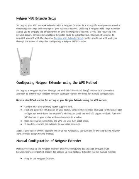 Ppt Netgear Wifi Extender Setup 8 Powerpoint Presentation Free Download Id12539801