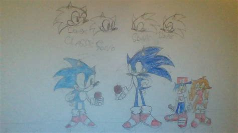 Vssonic Generations Sonic Vs Classic Sonic By Dreamcastsonic1998yt On