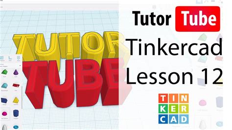 Tinkercad Tutorial Lesson Resizing Shapes YouTube