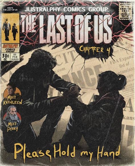 Joel And Ellie The Last Of Us The Last Of Us Vintage Comics Artists