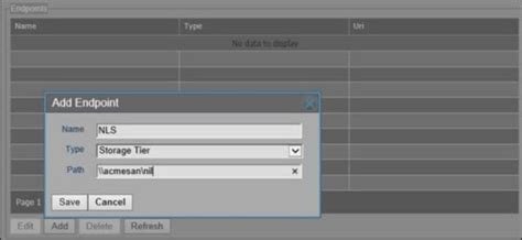 Example Dealing With Storage Tiers
