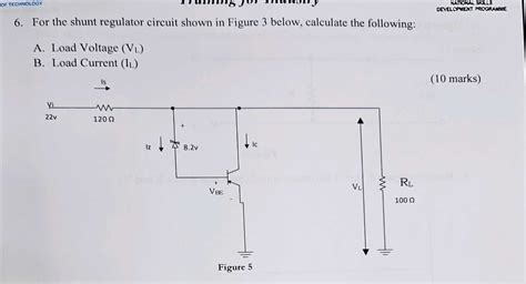 6 For The Shunt Regulator Circuit Shown In Studyx