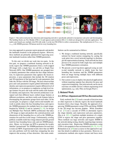 Joint Face Detection And Facial Motion Retargeting For Multiple Faces Deepai