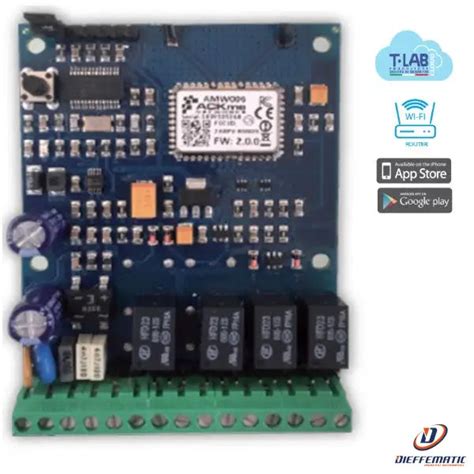 Scheda Wi Fi Per Domotica Smart Dfm Tidomowifi Accessori Antifurto