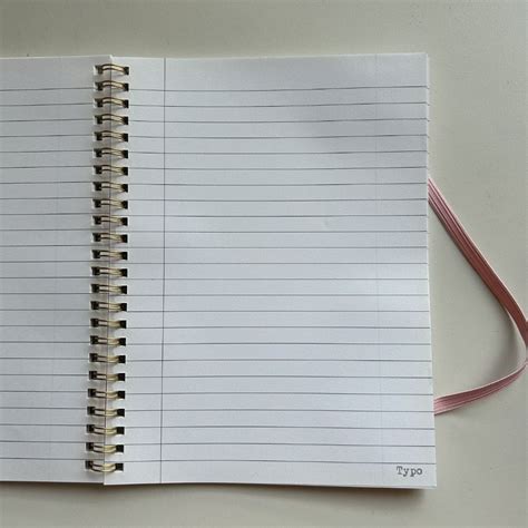 A5 Typo Notebook Hobbies And Toys Stationery And Craft Stationery