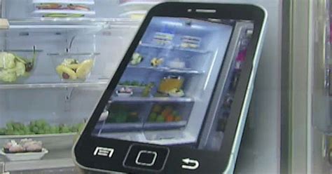 폰으로 냉장고 안을 본다사물인터넷 주목