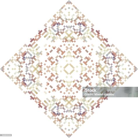 추상 픽셀 아트 배경입니다 벡터 일러스트 레이 션입니다 인사말 카드 배너 전단지 및 포스터를 위한 디자인 요소 0명에 대한 스톡 벡터 아트 및 기타 이미지 Istock