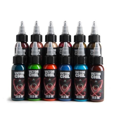 Tattoo Ink Sets Solid Ink