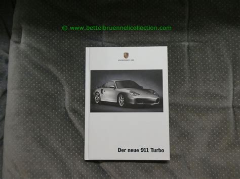 Porsche 911 996 Turbo 2000 03 Prospekt Deutsch Kaufen Auf Ricardo