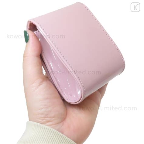 Japan Miffy Lip Pouch With Mirror Miffy Strawberry Pink Kawaii Limited