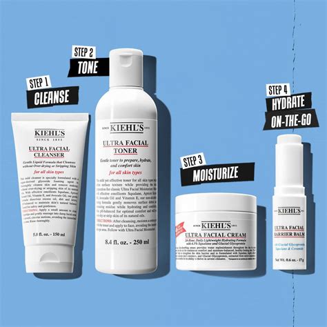 Ultra Facial Cream 24 Hour Moisturizer To Balance Skin Kiehls