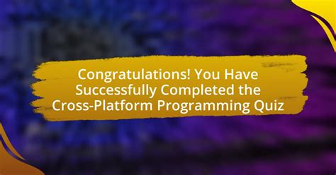 Cross Platform Programming Quiz Saltedandhung Sg