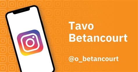 Las últimas Fotos De Tavo Betancourt Que Arrasan En Su Perfil De