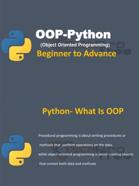 Oop Python Beginner To Advance Pdf Object Oriented Programming Scope Computer Science