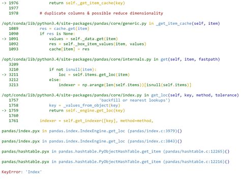 Python Cant Call Column Stack Overflow