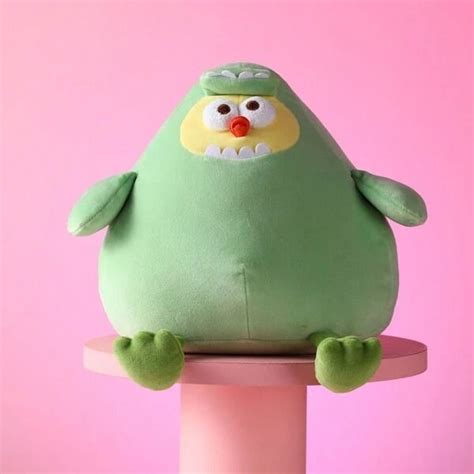 SHEIN Miniso Dun DUN Strawberry Series 12 Inch Dinosaur Dress Up Dun