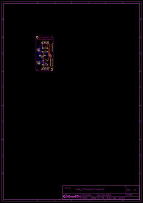Ch Bi Directional Logic Level Shifter Pcb