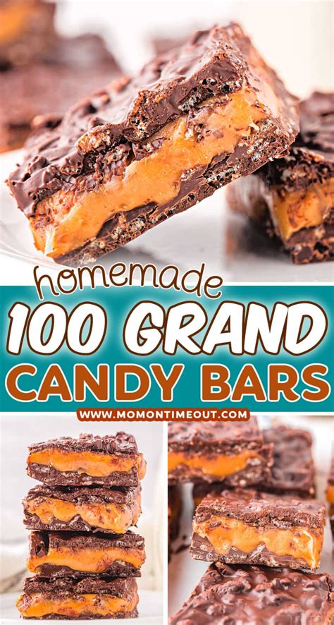 Homemade 100 Grand Candy Bars Recipe