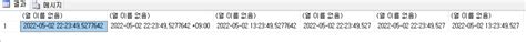 MSSQL 날짜 시간 형식 포맷 변환표convert 피알아이브이에이티이
