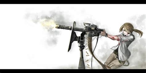 M134 そい的武器娘插画图片 BoBoPic
