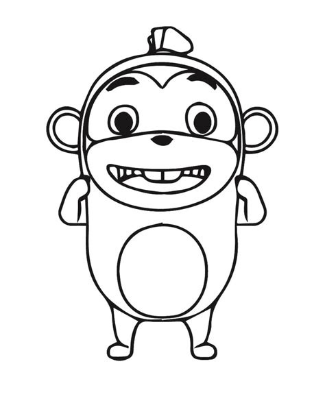 냉장고나라 코코몽 색칠 공부 Kr에서 무료 색칠 공부