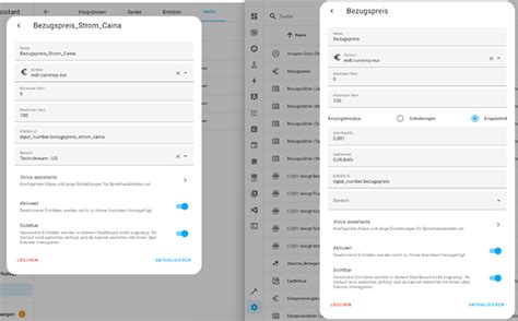 Different Settings For Input Number Helper In Two Ha Installations