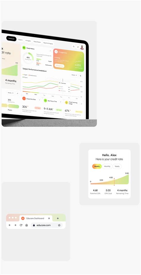 Educare Ai Edtech Saas Ui Ux Design And Branding Behance