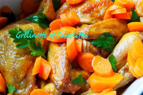 Poulet à l Huile d Argan Grelinette et Cassolettes