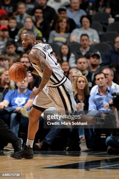 Jonathon Simmons Of The San Antonio Spurs Handles The Ball During The