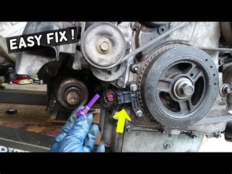 MAZDA NOT STARTING OR RUNNING GOOD AFTER CRANKSHAFT POSITION SENSOR REPLACEMENT | Car Fix DIY Videos