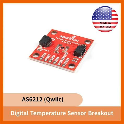 Digital Temperature Sensor Breakout As6212 Qwiic