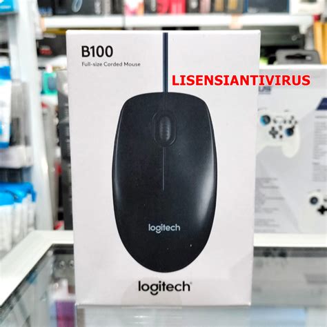 Jual Mouse Office Mouse Usb Logitech B100 Original Logitech Shopee Indonesia