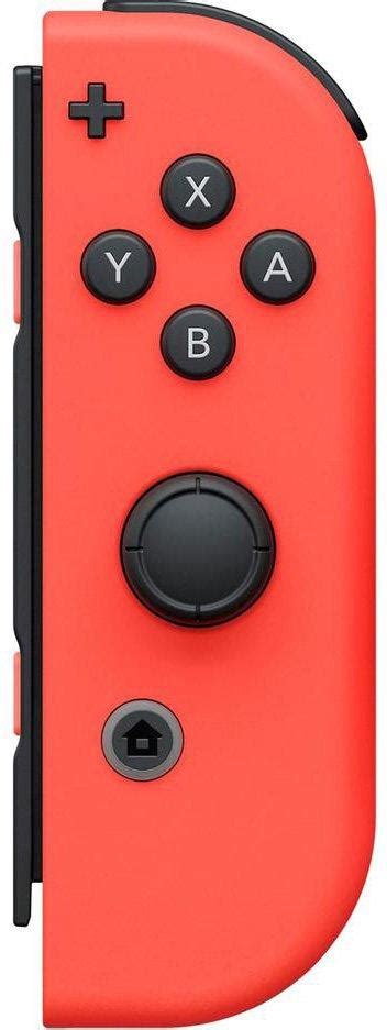 Nintendo Switch Joy Con R Neon Red Gamestop